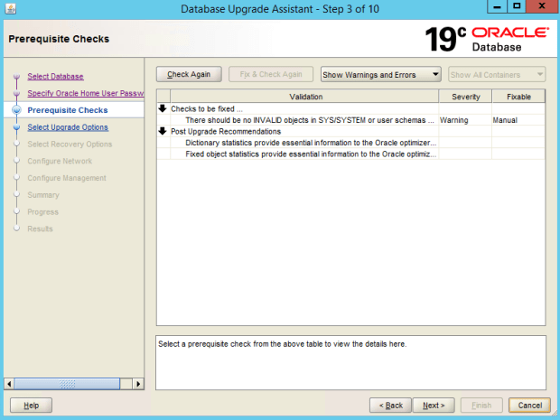 Oracle database upgrade from 12c to 19c | DBA